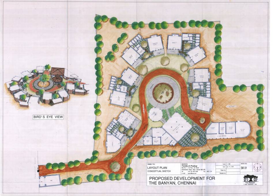 Banyan-concept-sketch-plan – Varsha and Pradeep Architects